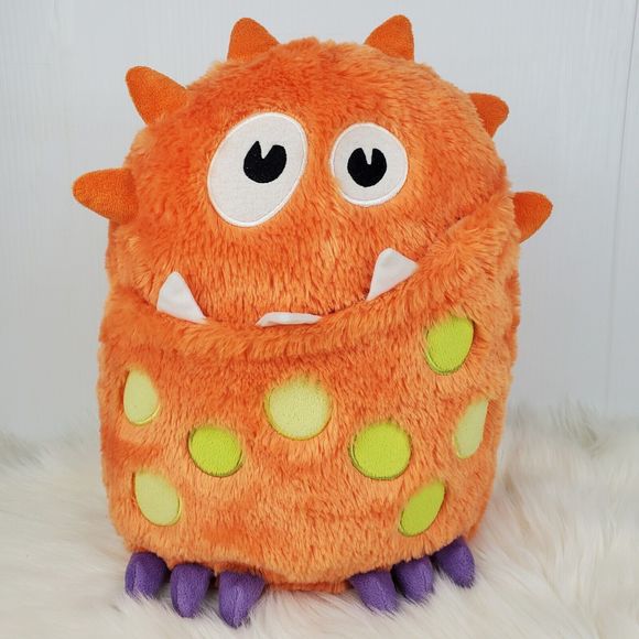 Circo | Toys | Circo Target Orange Yellow Spots Monster Plush Pillow ...